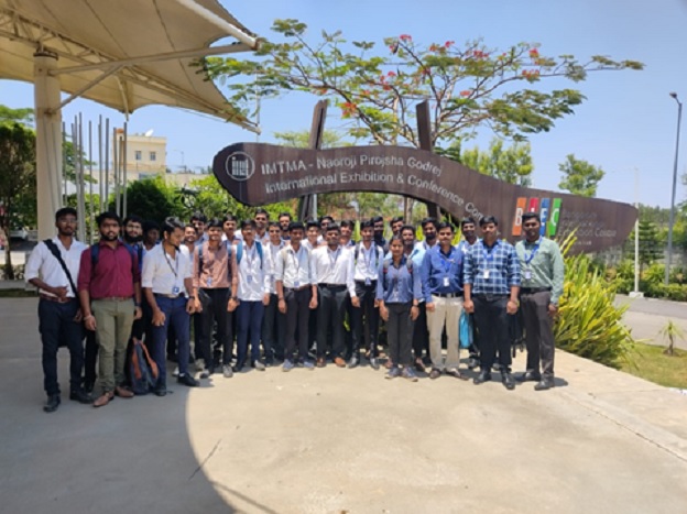 Industrial Visit to IMTMA at BIEC Bangalore - Mechanical Engineering
